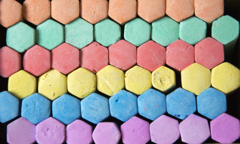 Colored chalk stock image. Image of life, neat, multi - 83377085