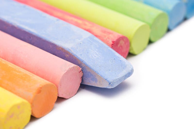 Colored Chalk stock image. Image of color, background - 36182911