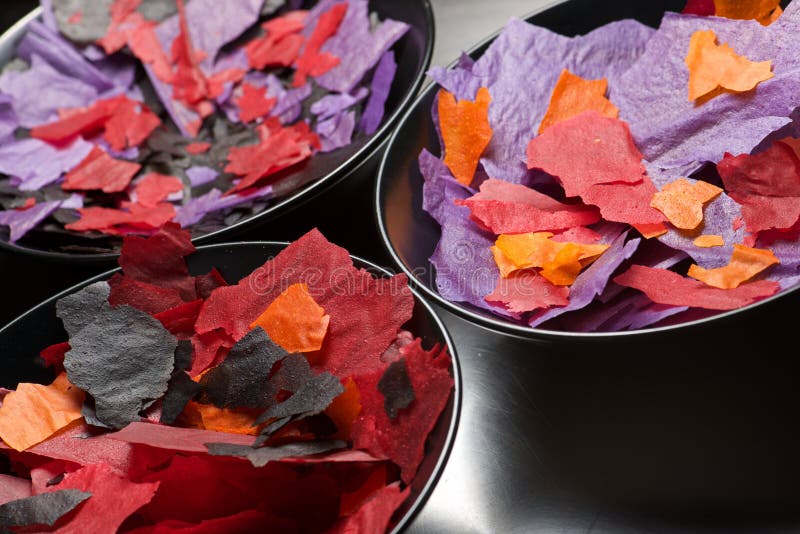 Colored chips view stock image. Image of pile, prepared - 150576117