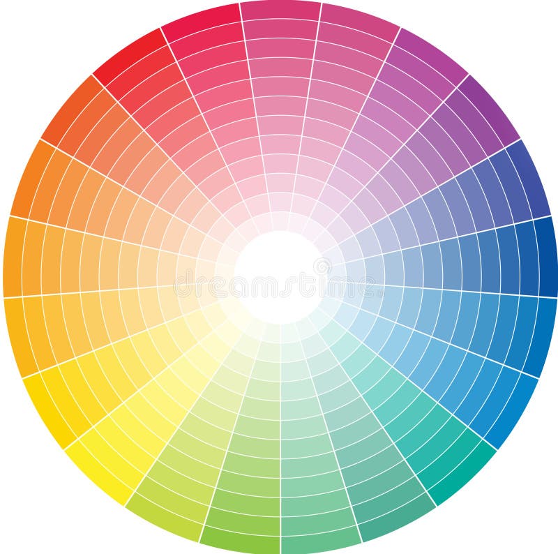 Colored circle stock vector. Illustration of aperture - 45153918