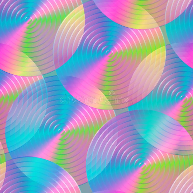 Vector Modern Seamless Colorful Geometry Prism Pattern, Color Abstract ...