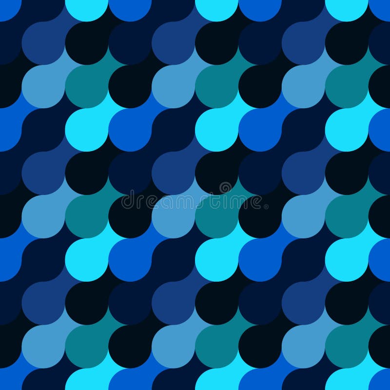 Colored Circle Seamless Pattern Stock Vector - Illustration of ...