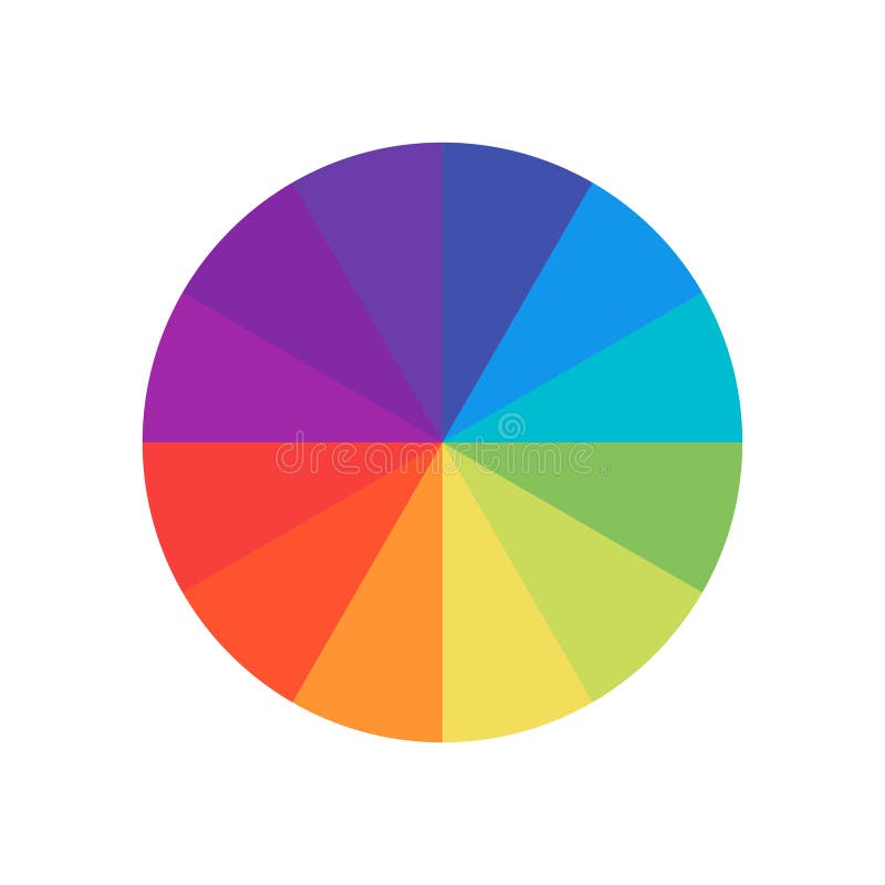 Colour Spectrum Wheel Stock Illustrations – 1,504 Colour Spectrum Wheel ...