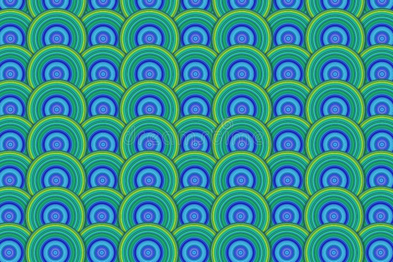 Colored Circles Background, Illustration Stock Illustration ...