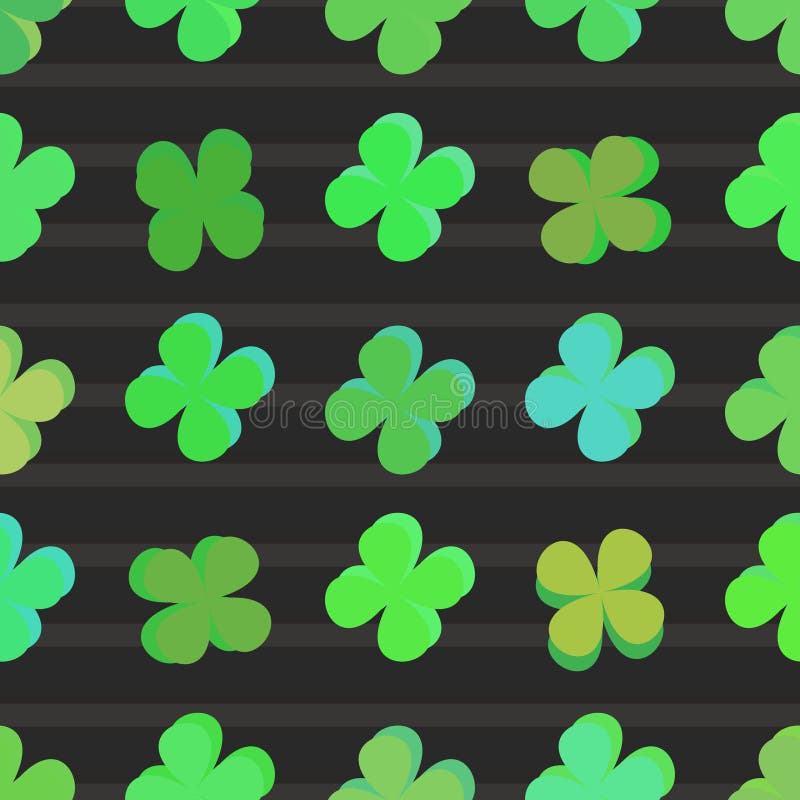 Colored Clovers Stock Illustrations – 91 Colored Clovers Stock ...