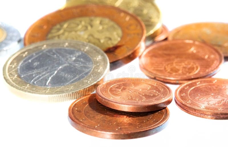 Colored coins stock photo. Image of rouble, collection - 12181358