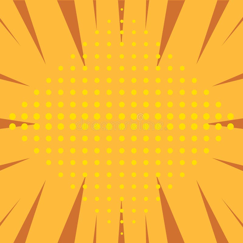 Colored Comic Page Background Vector Stock Illustration - Illustration ...