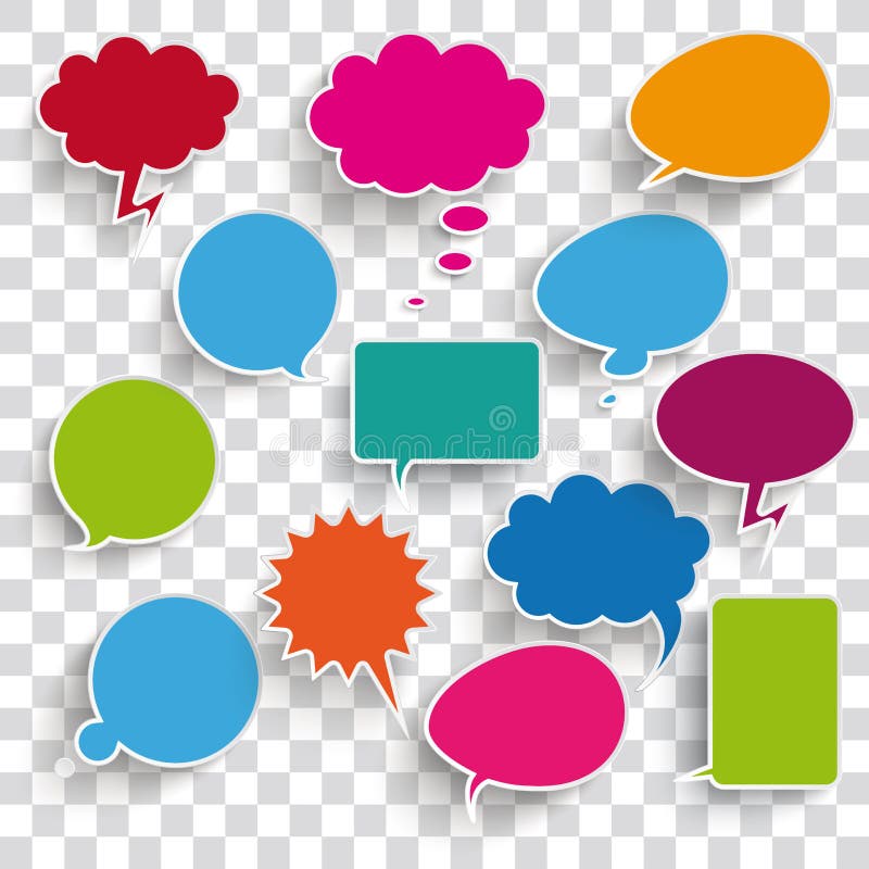 Communication Bubbles Stock Illustrations – 80,150 Communication ...