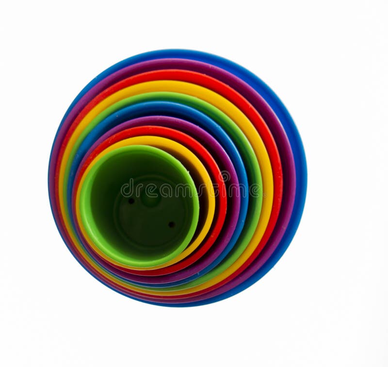 Colored concentric circles stock image. Image of style - 58003897