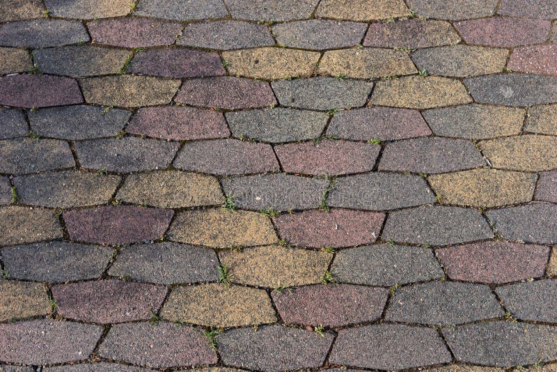 Colored Concrete Paving Slab Texture Stock Image - Image of ground ...