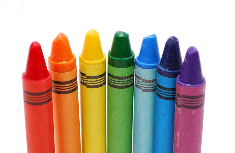 Crayons stock image. Image of clipping, creativity, path - 15439883