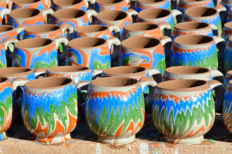 Ecuador pottery stock image. Image of village, cans, arts - 342609