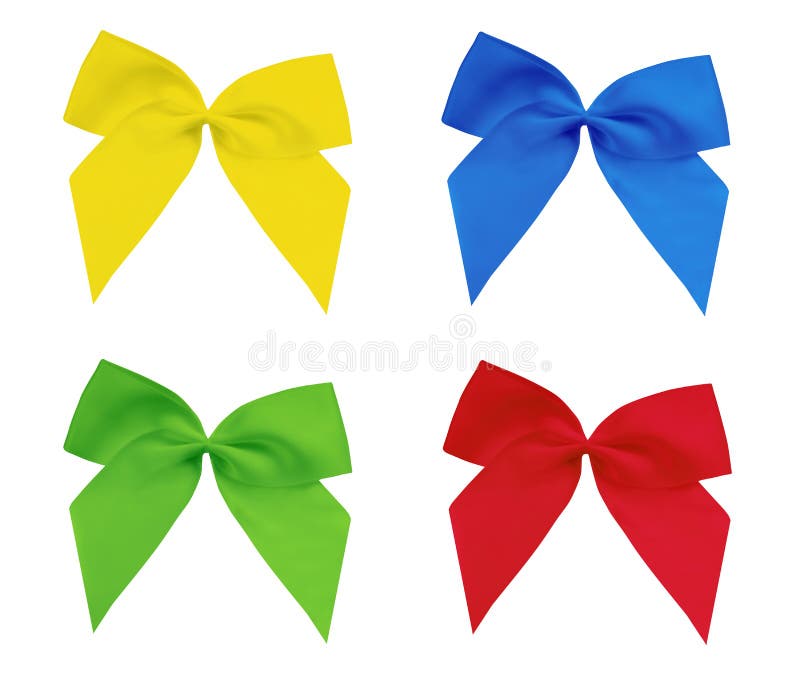 Colored decorative bows stock photo. Image of seasonal - 125622640