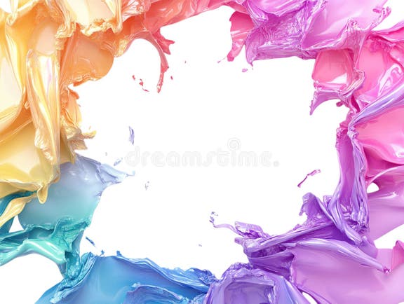 Colored Degraded Frame Background Against Transparent Background for ...