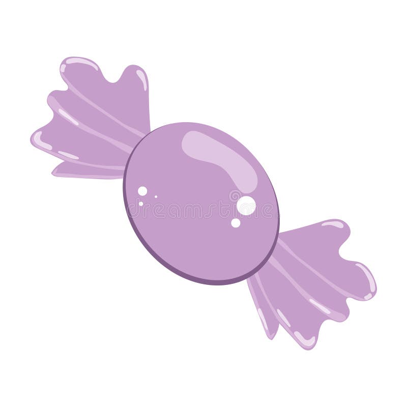 Colored Detailed Candy Icon Vector Stock Illustration - Illustration of ...