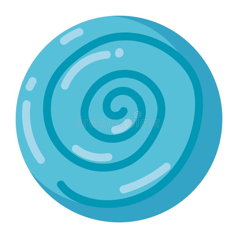 Colored Detailed Candy Icon Vector Stock Illustration - Illustration of ...