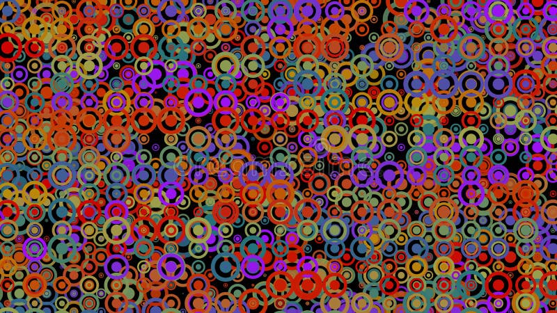 Background of Multi-colored Circles. Abstract Background Pattern Stock ...