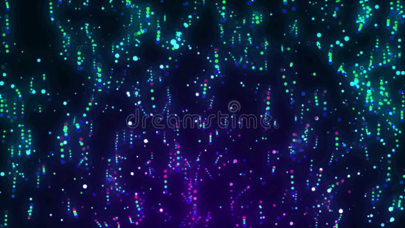 Colored, Different Shape, Fast Moving Particles Stock Video - Video of ...