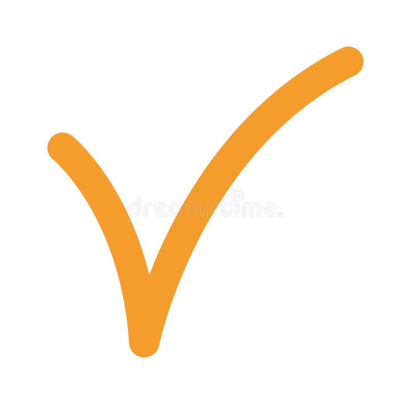 Check Mark Doodle stock illustration. Illustration of sketch - 290747394