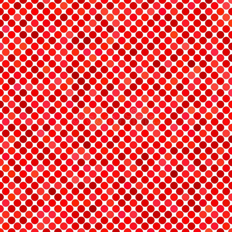 Colored Dot Pattern Background - Geometric Vector Design from Red ...