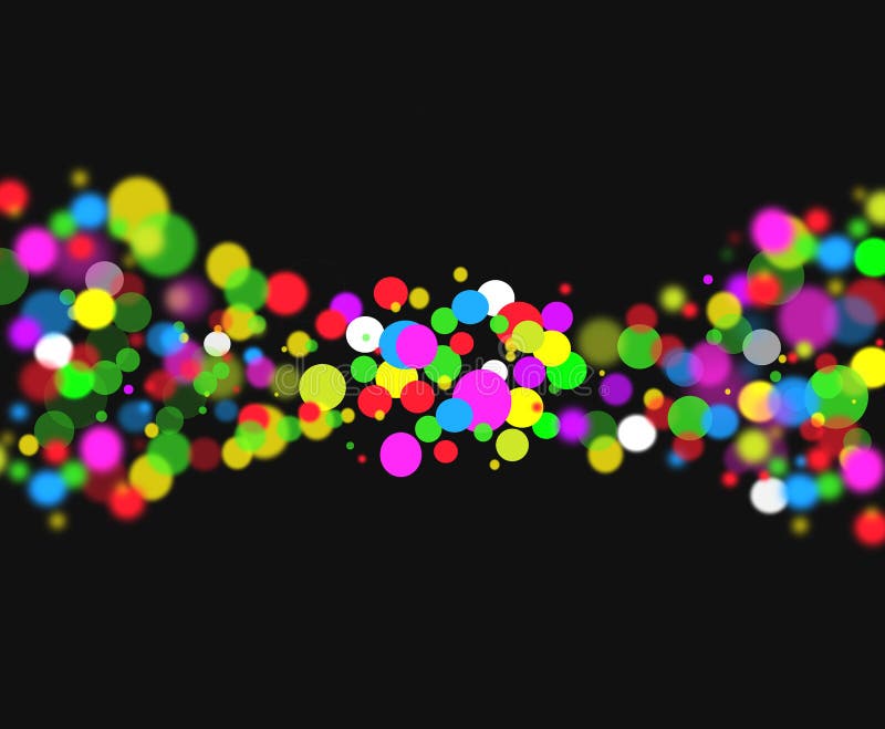 Colored Dots stock illustration. Illustration of colour - 30605636