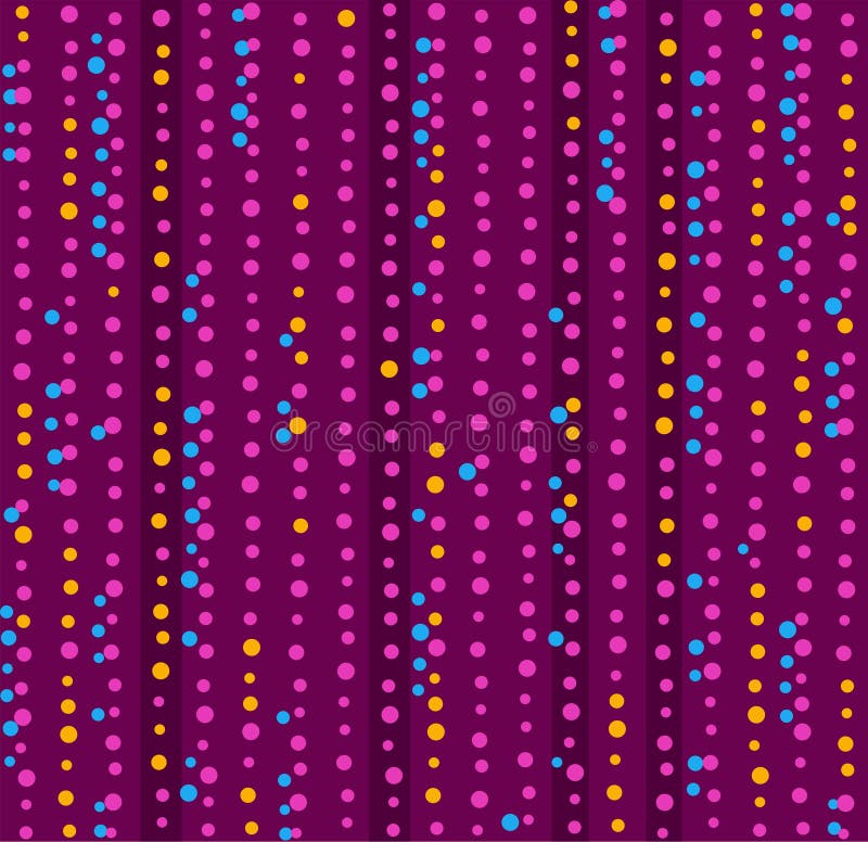 Colored Dots, Lights, Seamless Background, Abstract, Purple, Vector ...