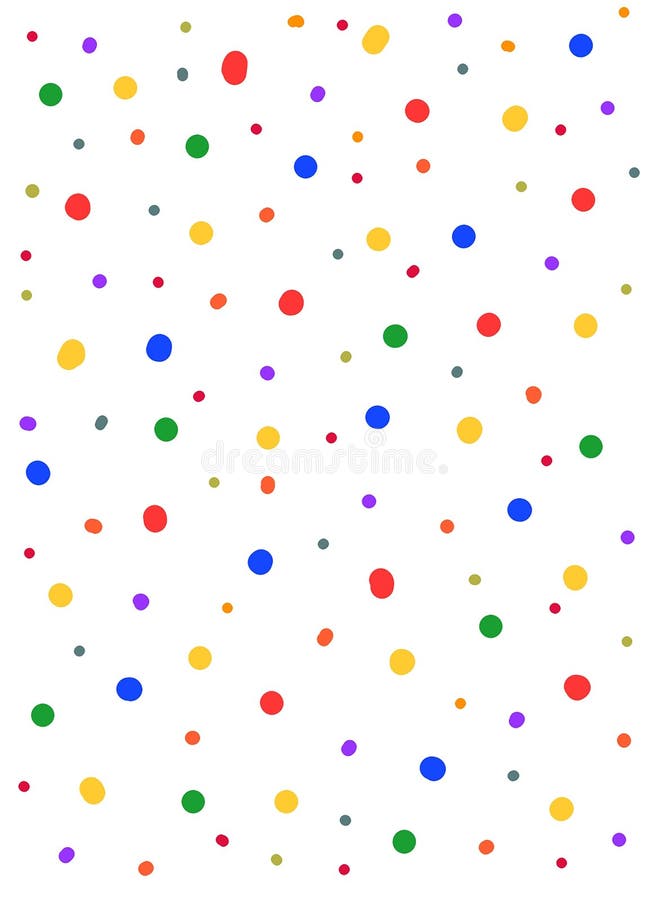 Multicolored Dotes Stock Illustrations – 6 Multicolored Dotes Stock ...