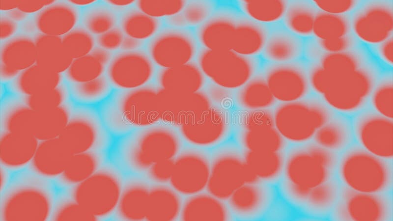 Colored Dots Pulsate on White Background. Design. Colored Dot Spots ...