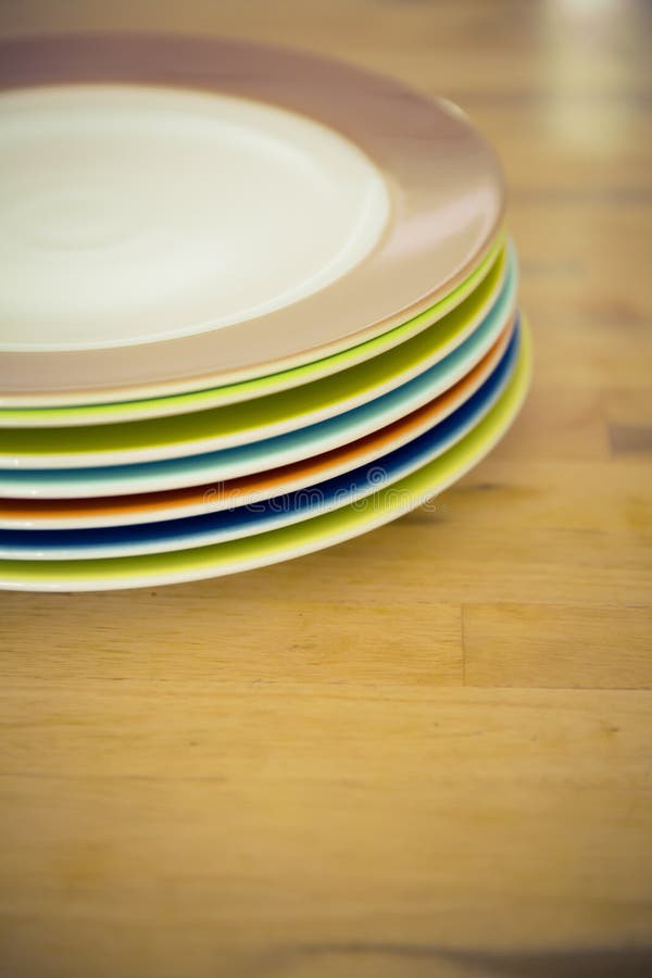 Colored edge of a plate stock photo. Image of tackle - 58298920