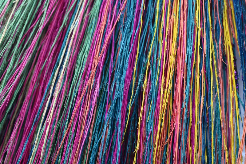 Colored Fibers for Background Stock Photo - Image of line, pink: 55309982