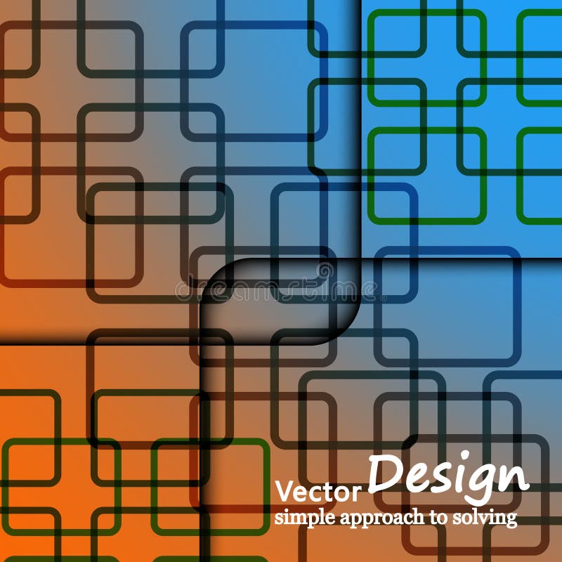 Colored Figures of Book Cover Magazine Stock Vector - Illustration of ...