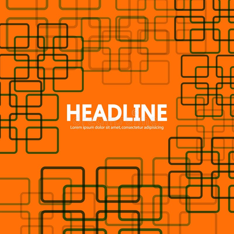 Colored Figures of Book Cover Magazine Stock Vector - Illustration of ...