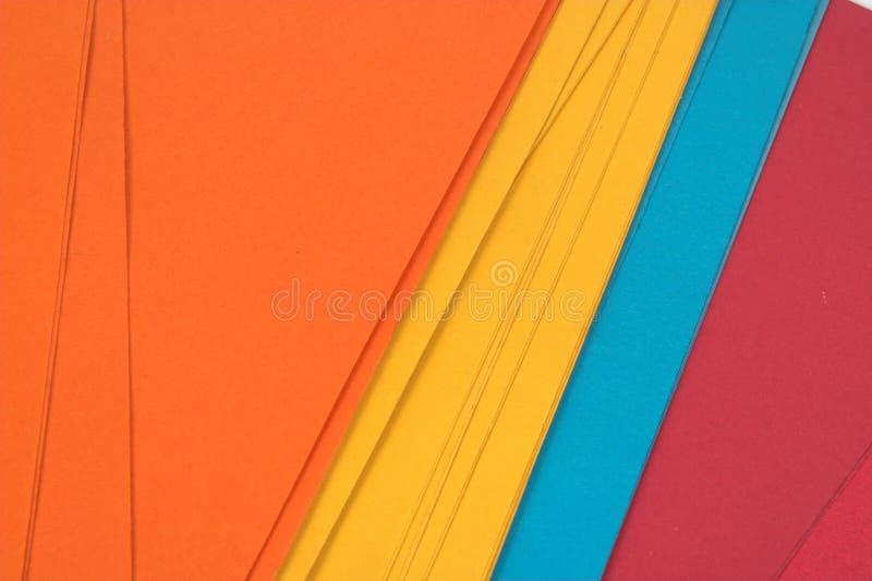 Colored file folders stock image. Image of organize, texture - 2505047