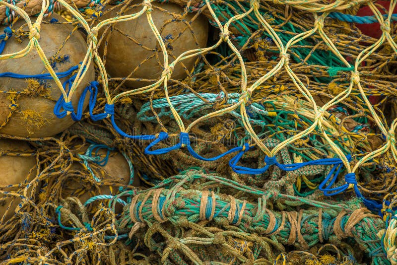 Colored fishing net stock photo. Image of blue, cord - 48158670