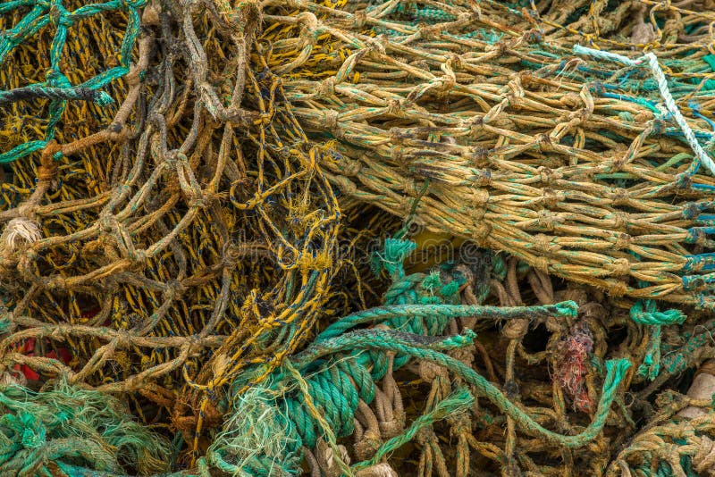 Colored fishing net stock image. Image of nylon, cord - 48158619