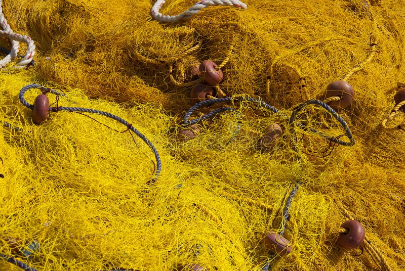Colored fishing net stock photo. Image of fish, string - 73200656