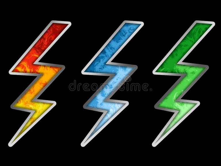 Colored Flash stock illustration. Illustration of care - 5853164