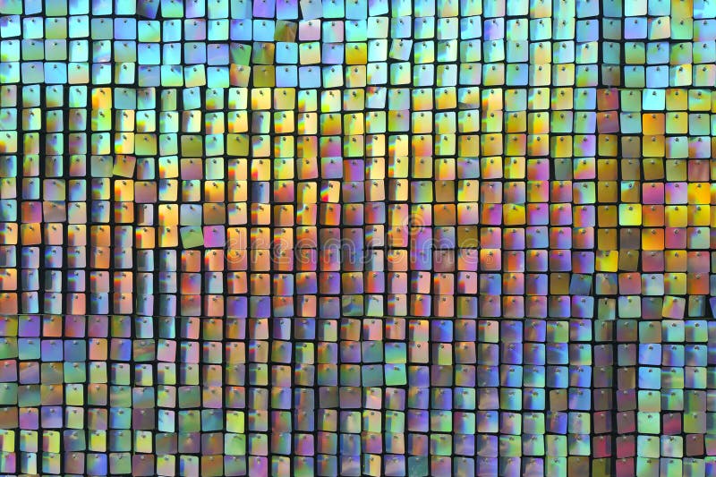 Colored Foil Background. Rainbow Metallic Gradient for Party and ...