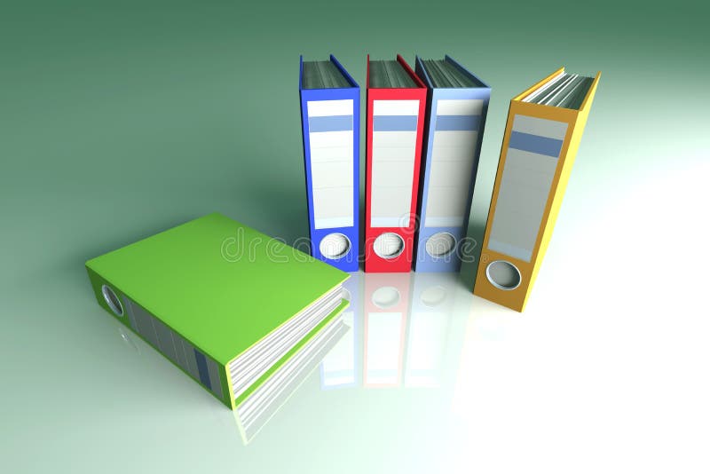Colored Folders Stock Illustrations – 1,290 Colored Folders Stock ...