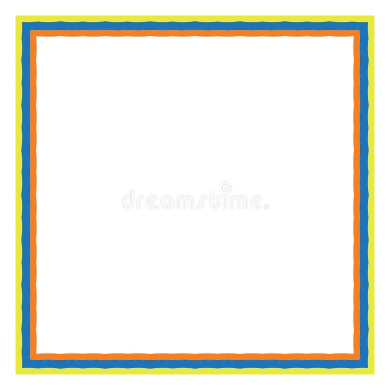 Colored Frame, Blank Background Vector Design in Red, Brown Colors ...