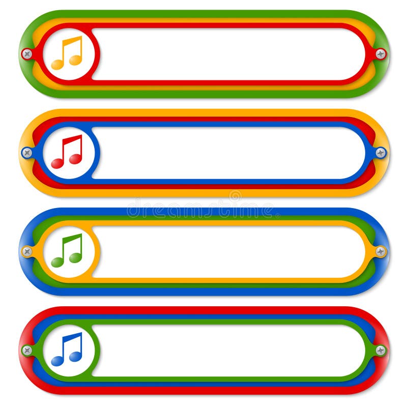 Music Notes Frames Stock Illustrations – 169 Music Notes Frames Stock ...