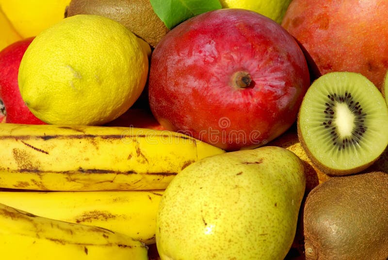 Colored fruits . stock image. Image of brown, health - 17108469