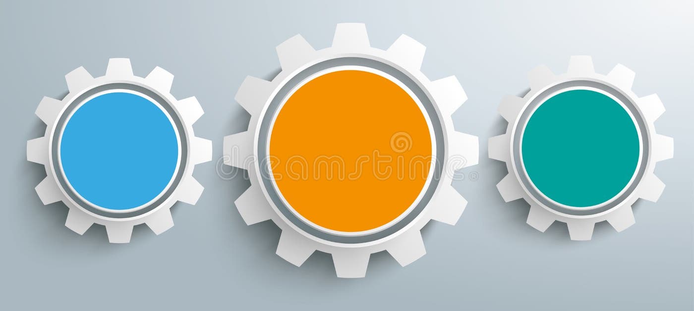 3 Gears Stock Illustrations – 480 3 Gears Stock Illustrations, Vectors ...