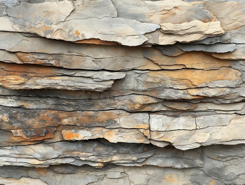 Colored Geological Layers, Geological History of the Earth, Rock Layers ...