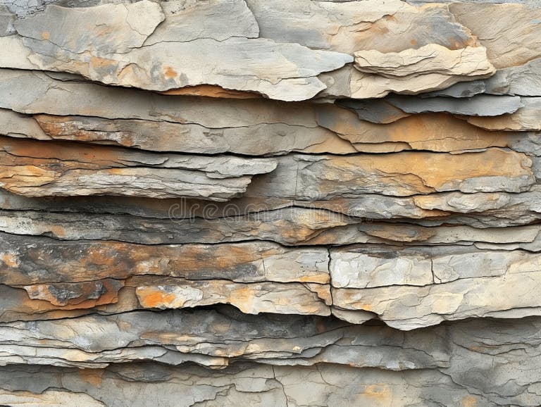 Colored Geological Layers, Geological History of the Earth, Rock Layers ...
