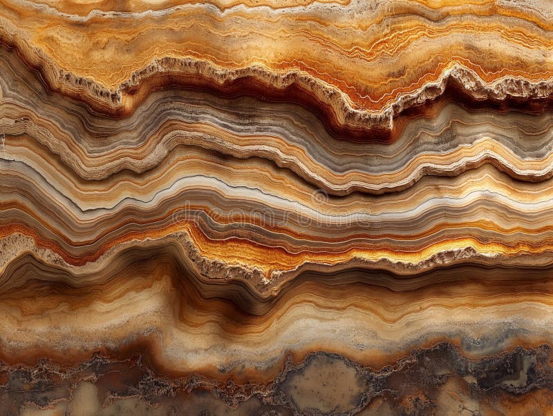 Colored Geological Layers, Geological History of the Earth, Rock Layers ...