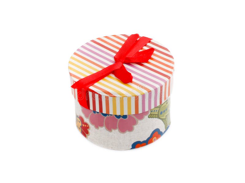 Colored gift box stock photo. Image of valentine, isolated - 24913564