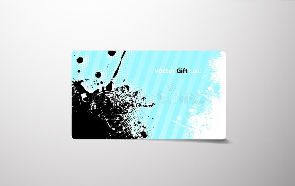 Colored gift card. stock vector. Illustration of banner - 20000982