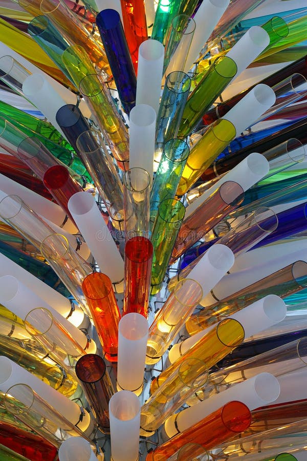 Colored Glass Pipes Picture. Image: 5588404