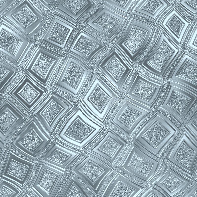 Colored Glass Seamless Texture for Window, 3d Illustration Stock ...